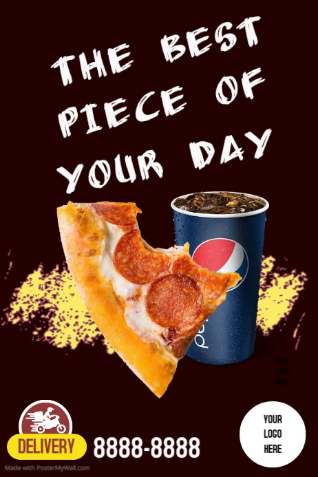 Poster Pizza Template | PosterMyWall