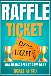 poster raffle ticket Template | PosterMyWall