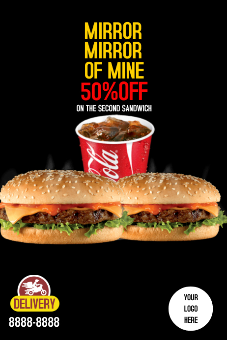 Copy of Poster Sandwich | PosterMyWall