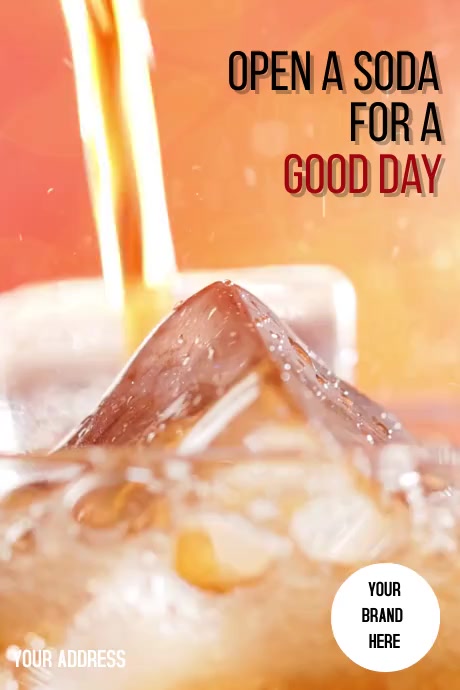 Poster Soda Template | PosterMyWall