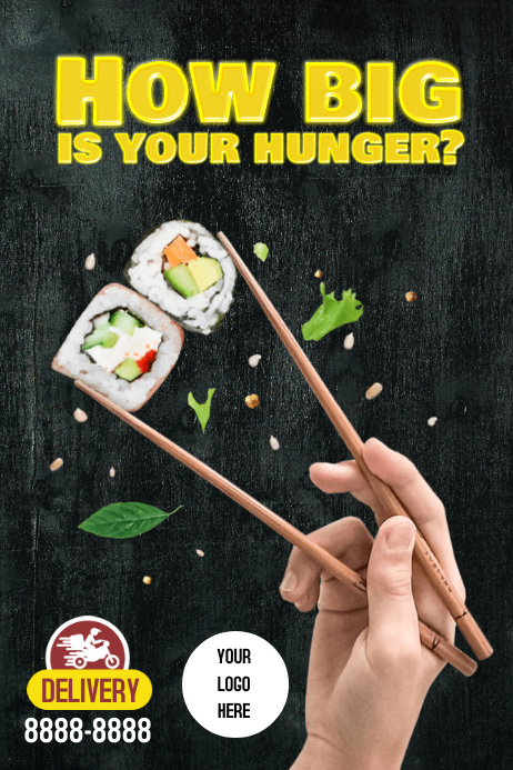 Poster Sushi Template | PosterMyWall