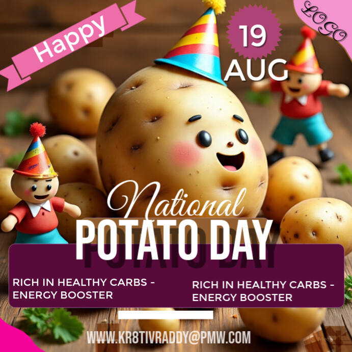 Potato Day Instagram Post Template | PosterMyWall