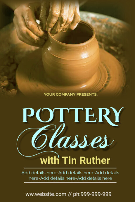 Copy of potteryclsassesposter,potteryposter,poster | PosterMyWall