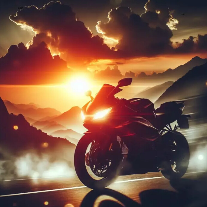 Plantilla de Power bike wallpaper | PosterMyWall