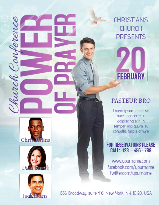 Power Of Prayer Template | PosterMyWall