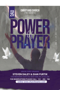 Power Of Prayer Flyer Template | PosterMyWall