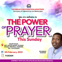 power service sunday Template | PosterMyWall