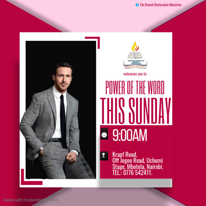 power of the Word Template | PosterMyWall