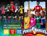Power Rangers Template | PosterMyWall