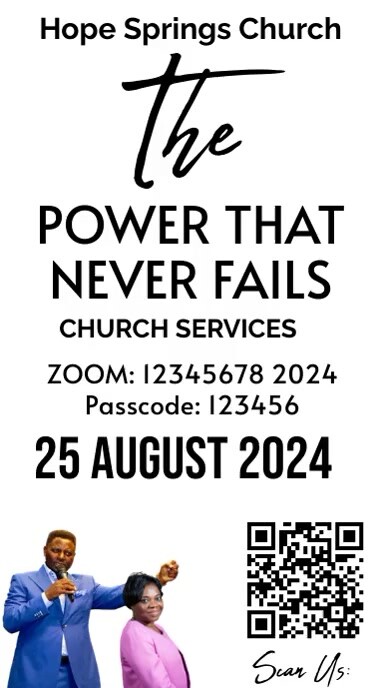 Copy of power sunday services flyers | PosterMyWall