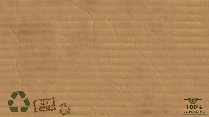 Powerpoint Recycle Carton Paper Background (16:9) Template | PosterMyWall