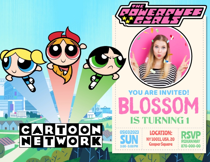 Powerpuff Girls Template | PosterMyWall