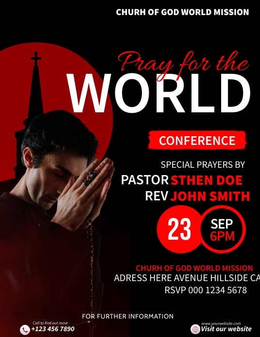 Praise & Worship Design Template | PosterMyWall