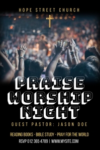 Praise Night Template | PosterMyWall
