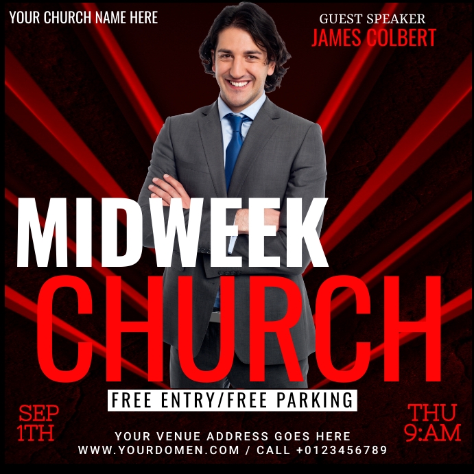 Copy of PRAISE and worship | PosterMyWall