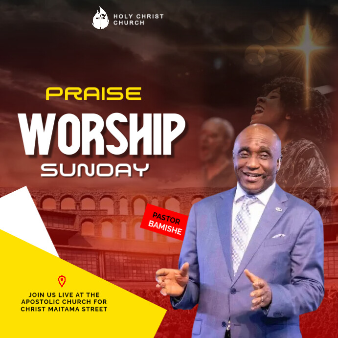 Modèle praise and worship flyer | PosterMyWall