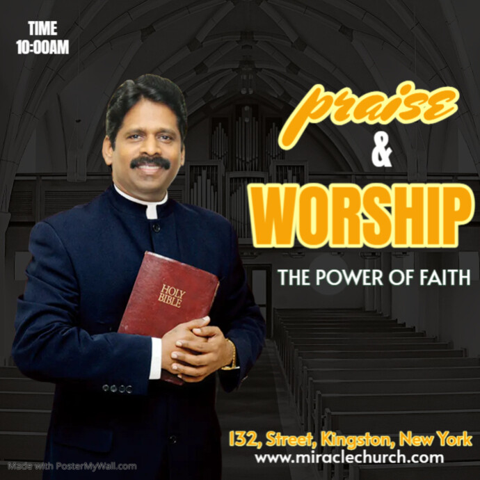 Modèle Praise and Worship Instagram Post | PosterMyWall