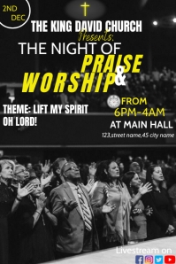 Praise Night Template | PosterMyWall