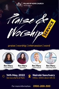 Praise Night Template | PosterMyWall