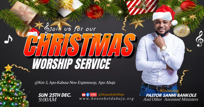 praise and worship service Template | PosterMyWall