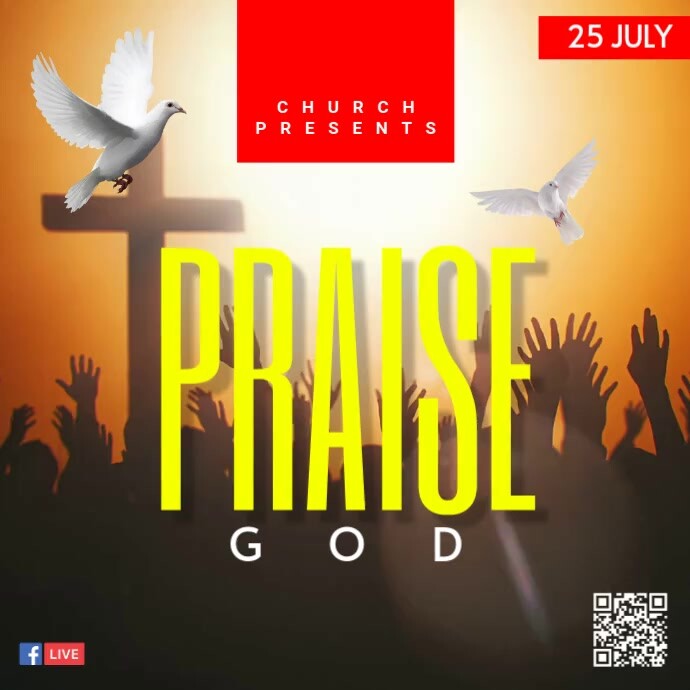 Praise and worship Template | PosterMyWall