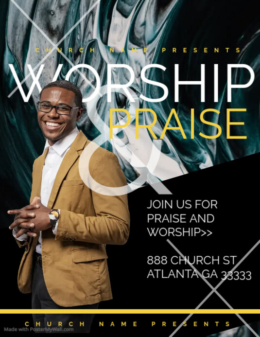 Copy of PRAISE HIM | PosterMyWall