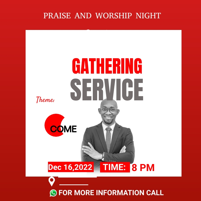 PRAISE NIGHT (2) Template | PosterMyWall