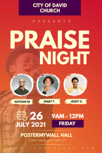 Praise Night Template | PosterMyWall