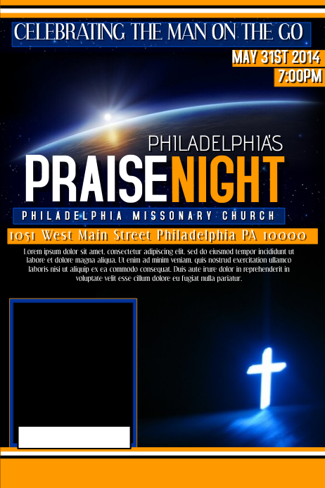 Praise Night Template | PosterMyWall
