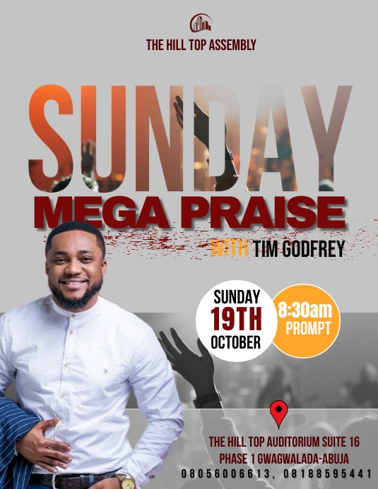 Praise Sunday Template | PosterMyWall