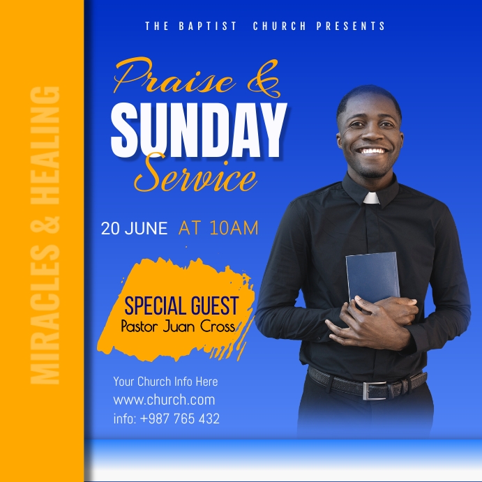 Praise Sundays Template | PosterMyWall