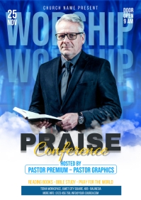 Worship Conference Flyer / Poster Template | PosterMyWall