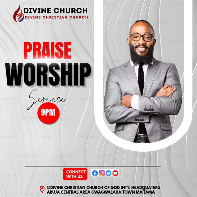 Copy of praise worship design | PosterMyWall