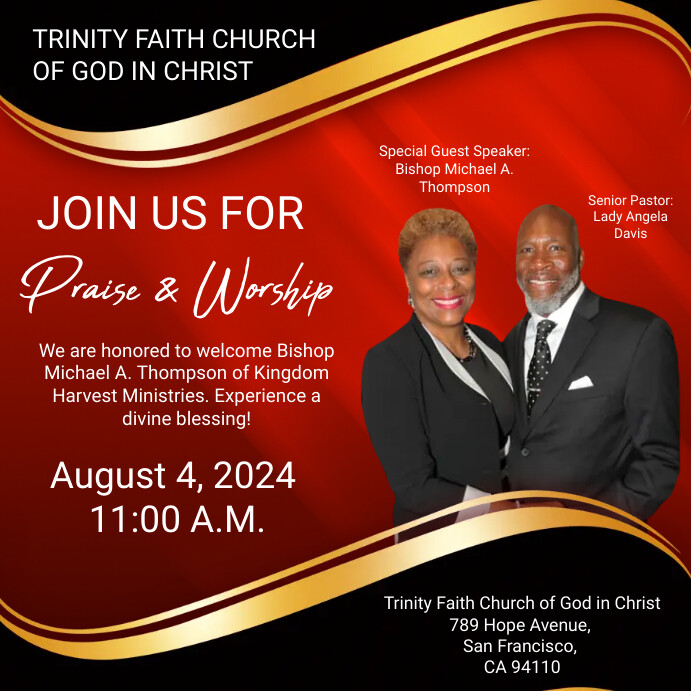 praise worship services flyers Template | PosterMyWall