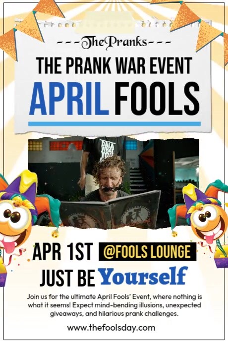 Prank War Event Template | PosterMyWall