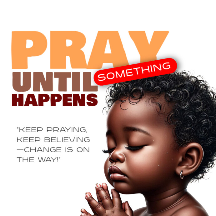 Pray Template | PosterMyWall