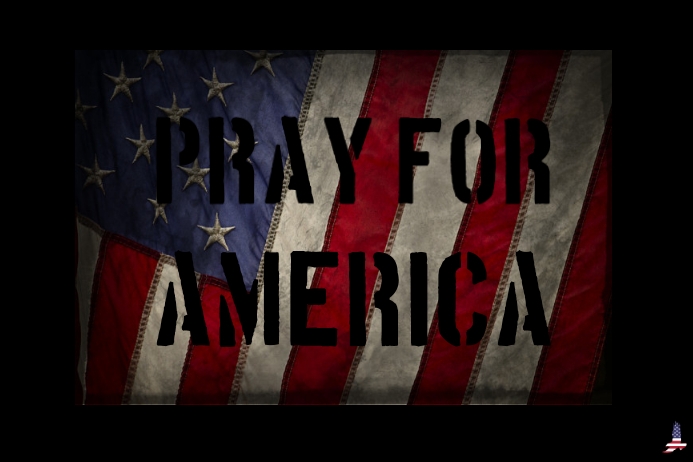 Pray for America Template | PosterMyWall