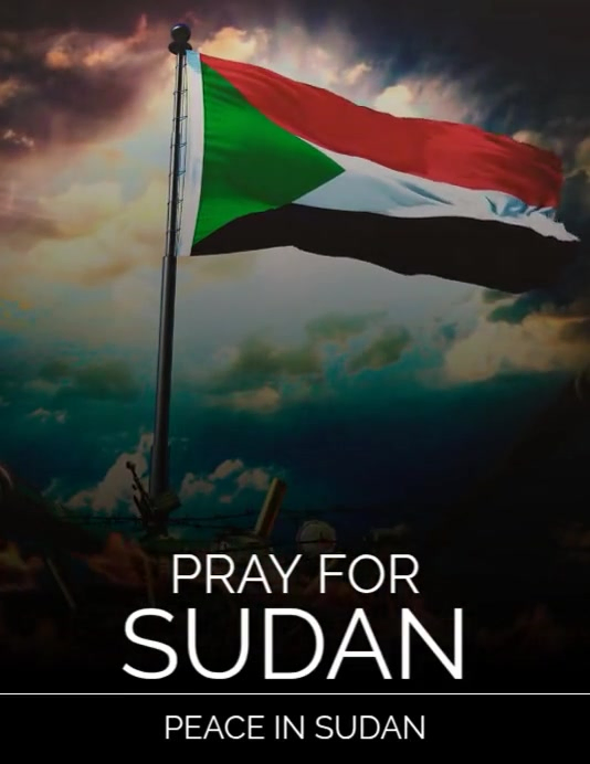 pray for sudan Template | PosterMyWall