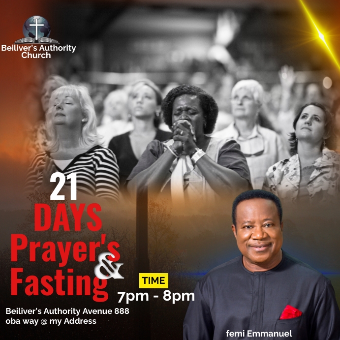 Copy of prayer,church flyer,conference (27) | PosterMyWall