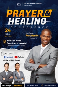 healing service flyer poster Template | PosterMyWall