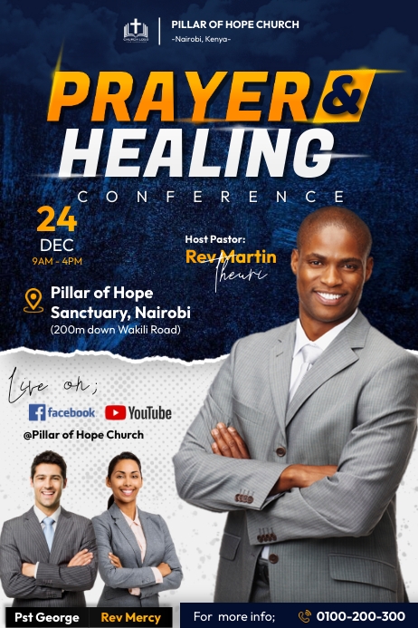 Healing Prayers Flyers