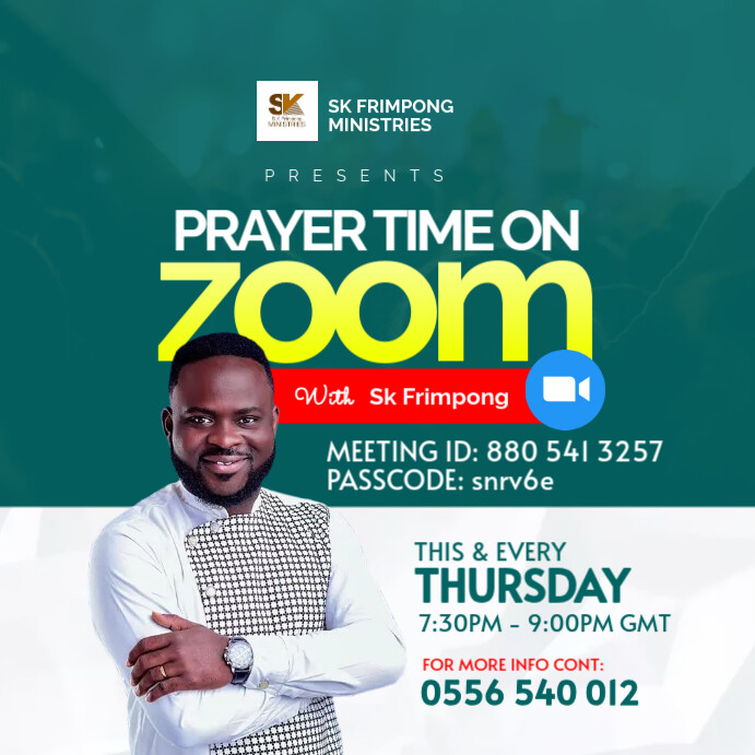 Copy of Prayer and Fasting Church Flyer | PosterMyWall
