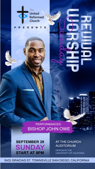 Prayer and Fasting Church Flyer Template | PosterMyWall