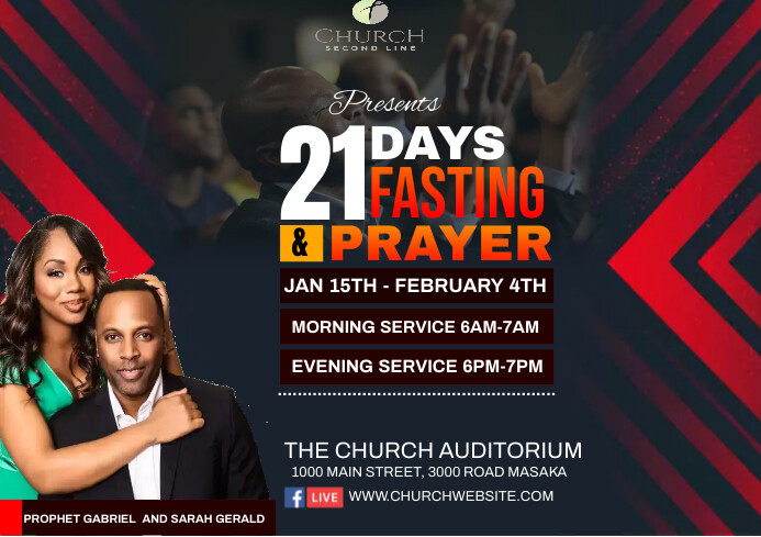 Prayer and fasting Template | PosterMyWall