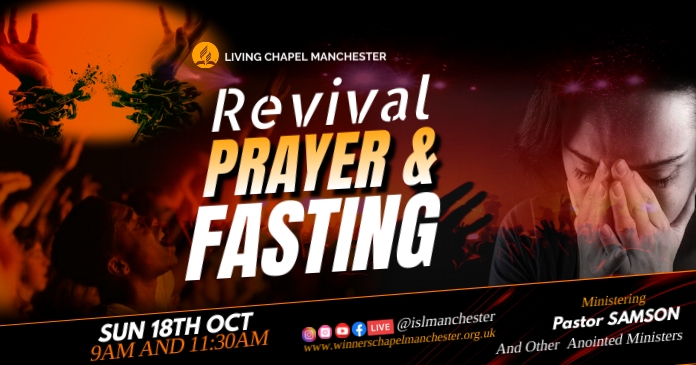 PRAYER AND FASTING Template | PosterMyWall