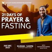 prayer and fasting flyer template | PosterMyWall