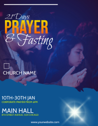 Prayer & Fasting Template | PosterMyWall