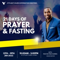 prayer and fasting flyer design Template | PosterMyWall