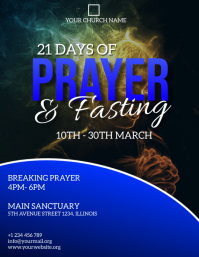 Prayer & Fasting Template | PosterMyWall