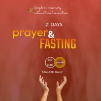 prayer and fasting poster Template | PosterMyWall